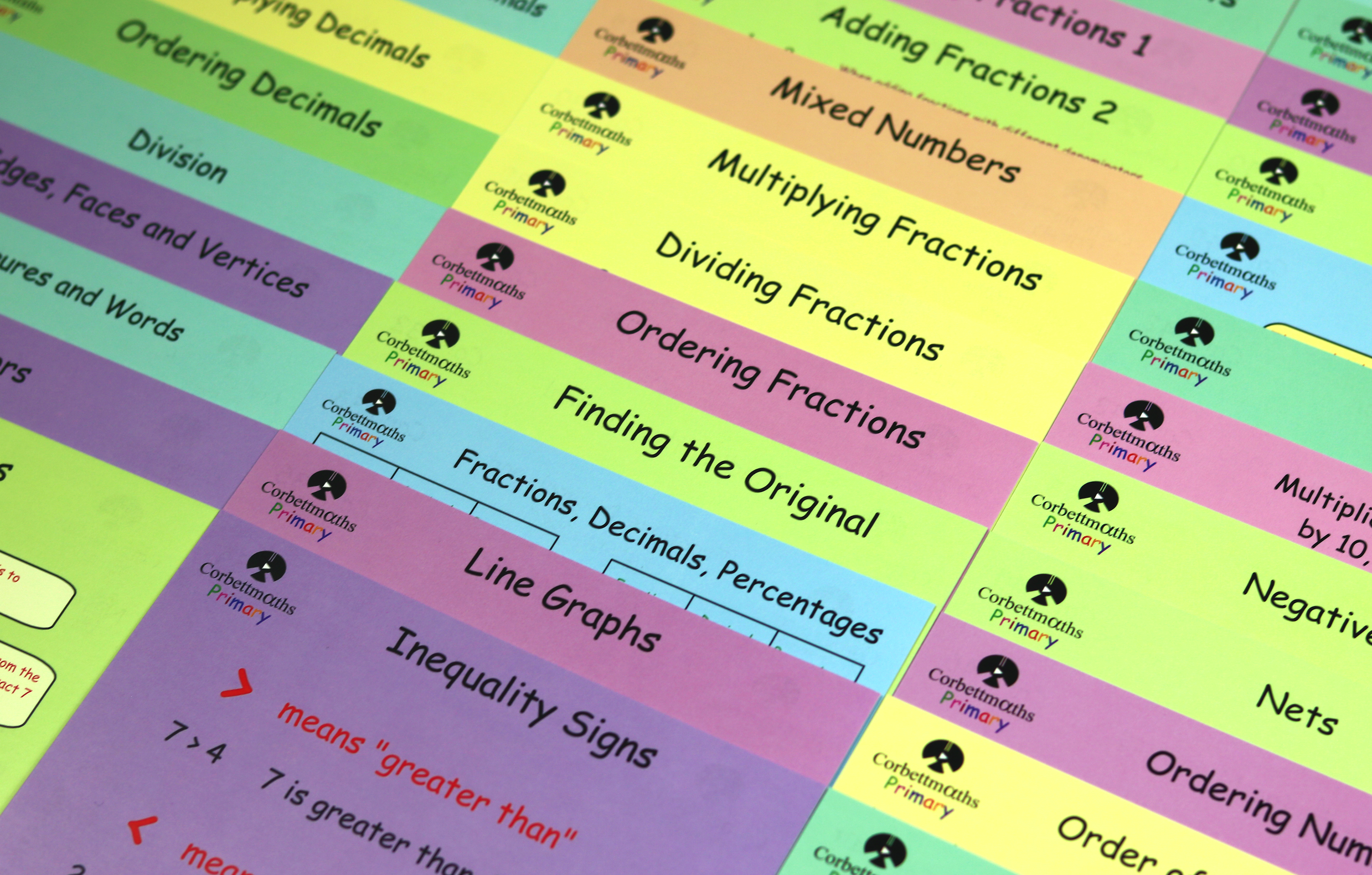 Primary Study Cards – Corbettmaths Primary
